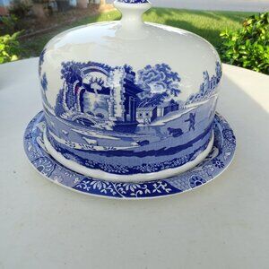 Spode | Dining | Spode 25th Anniversary Blue Italian Vintage Covered ...